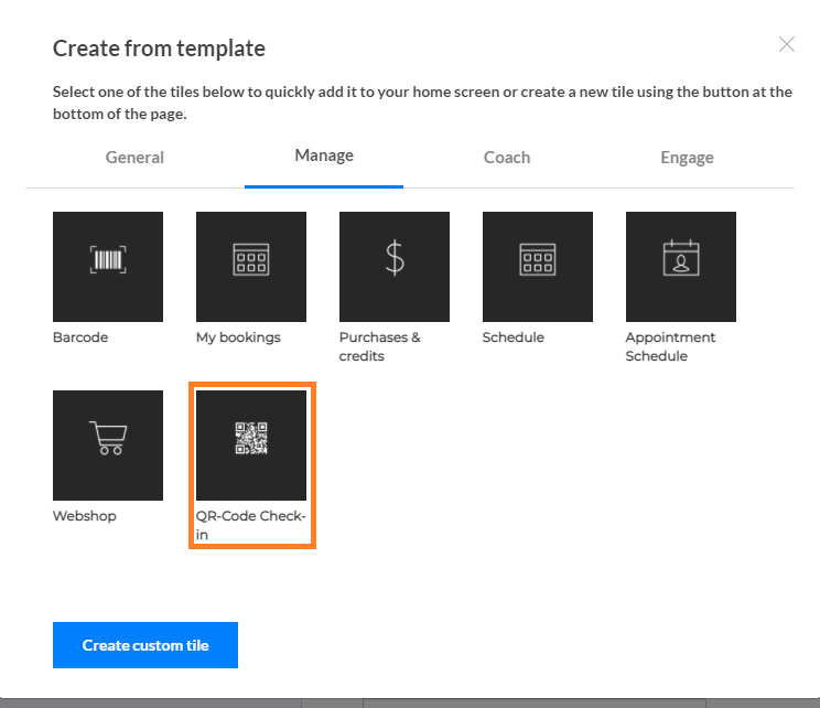 How to set up QR Code Check in