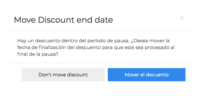 ¿Cómo habilito los descuentos?