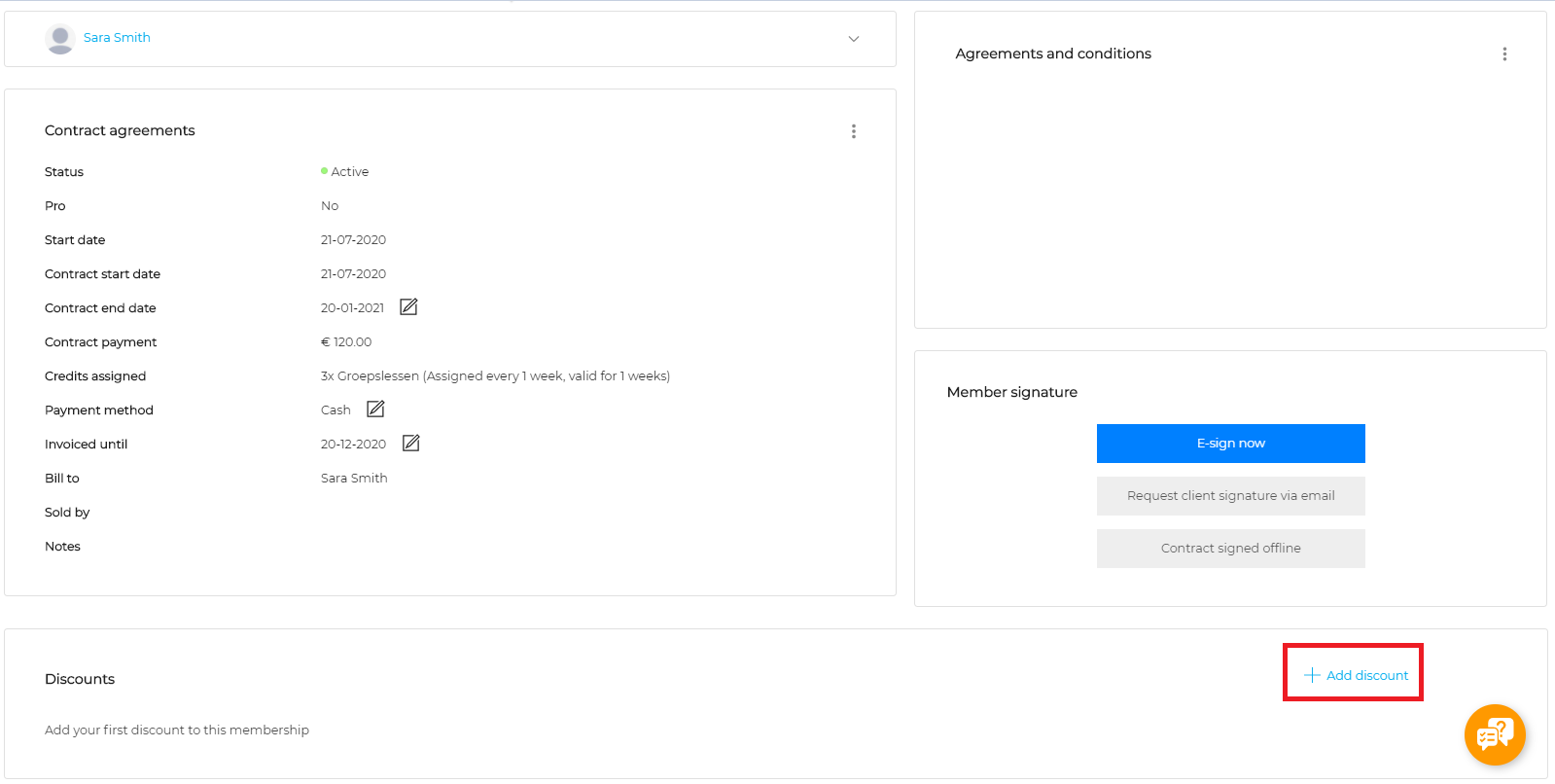 How do I enable discounts?