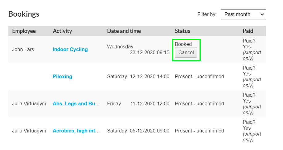 How do I book my clients in the schedule?