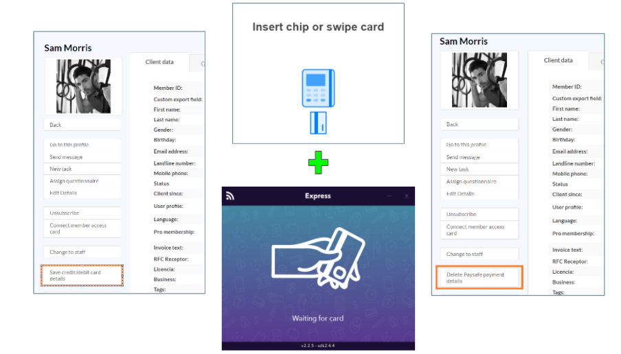How to use the Handpoint Card Terminal of Paysafe with Virtuagym?/ Northam